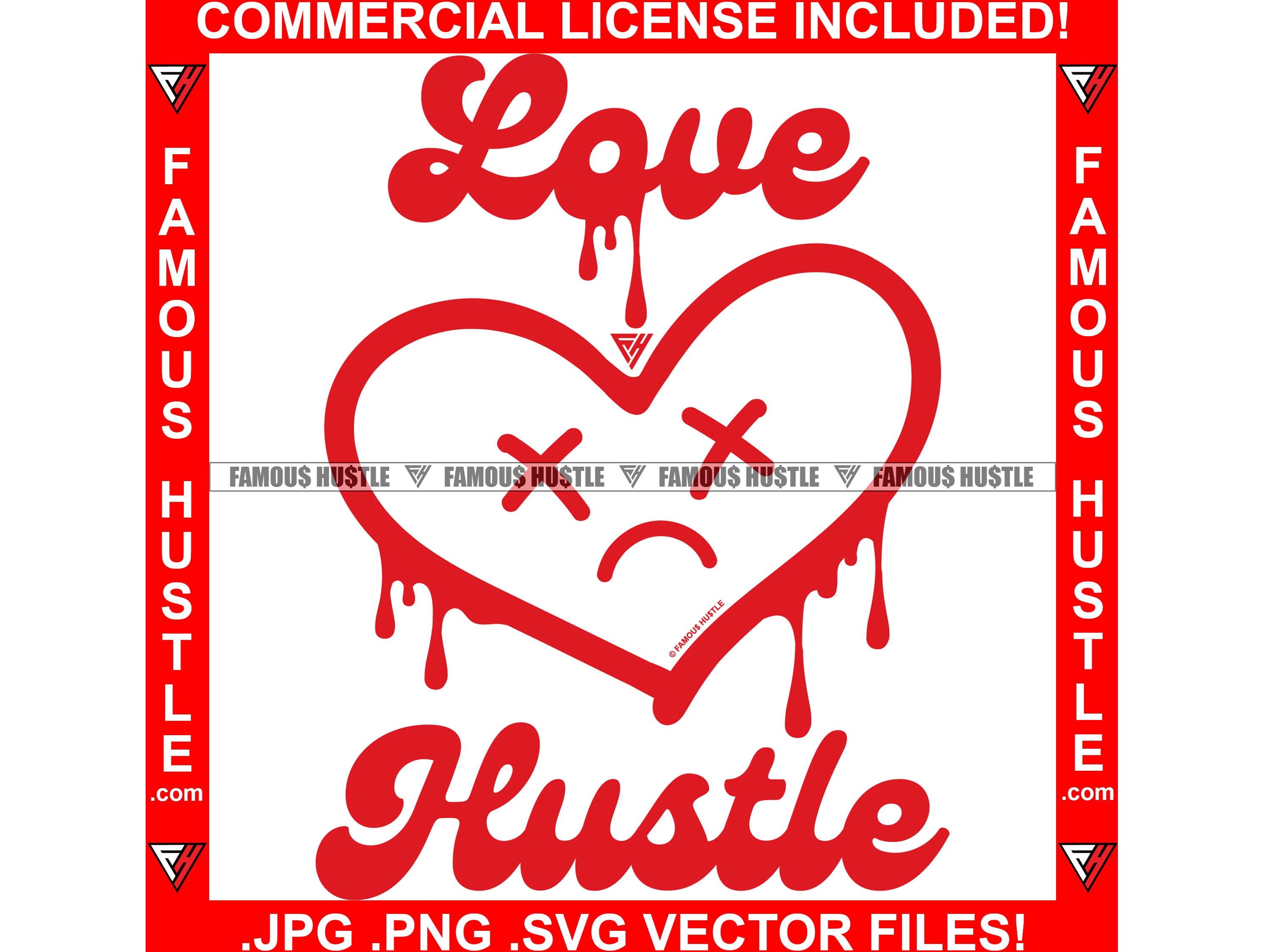 Love Hustle Sad Face Broken Heart X Eyes Sad Emoji Drip Savage Plug ...