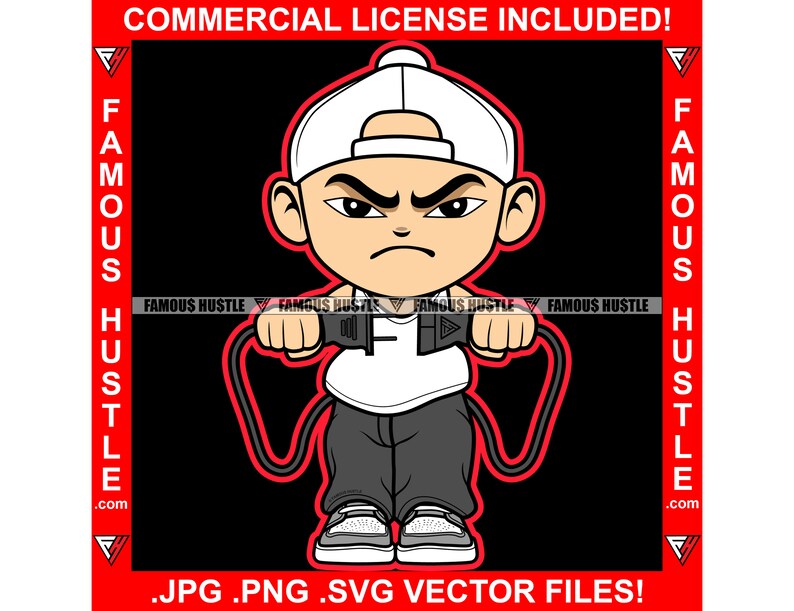 Hustle Cash Money Plug Gangster Boy Cap Gun Trapper Thug Boss - Etsy
