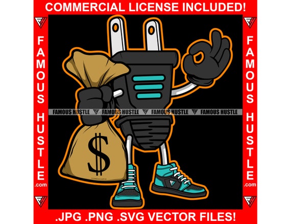 Rappers Holding Money