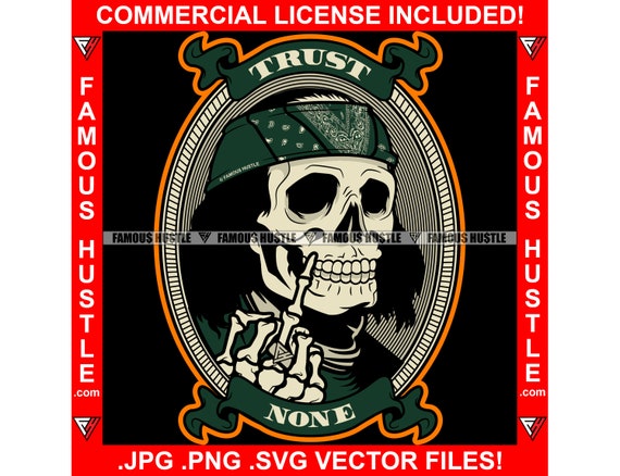 Ben Franklin Bandana Over Mouth