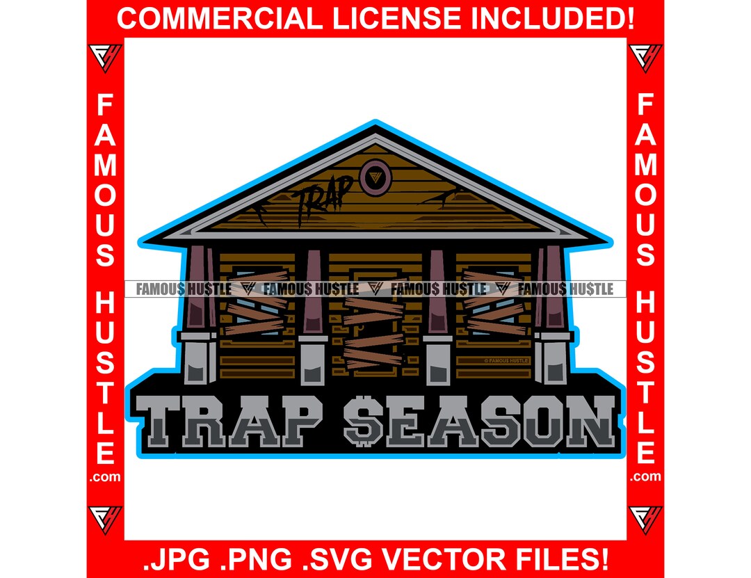 Trap Season Abandoned House Ghetto Hood Trap Gangster Thug Savage Trap ...