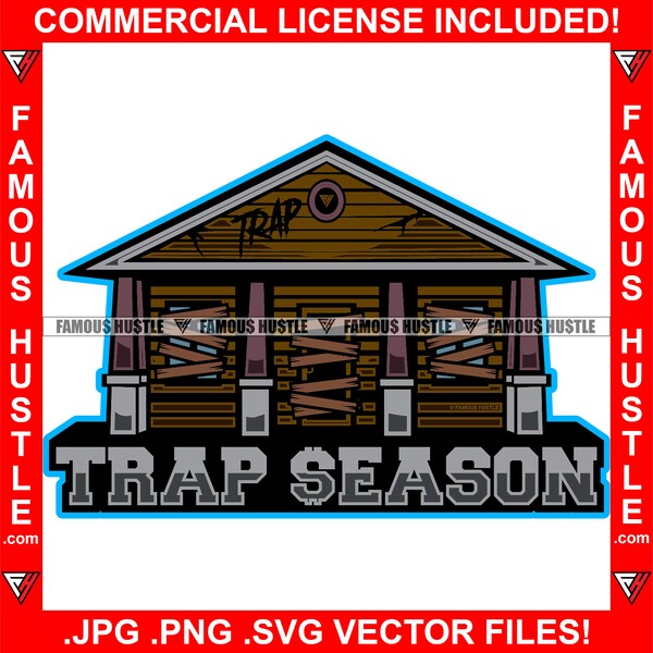 Trap House Vector - Etsy