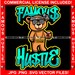 Famous Hustle Gangster Teddy Bear Glass Wearing Sunglasses Bandana Hip ...