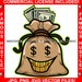 Gangster Hustle Money Bag Grin Stack Gold Teeth Dollar Trap Plug Savage ...