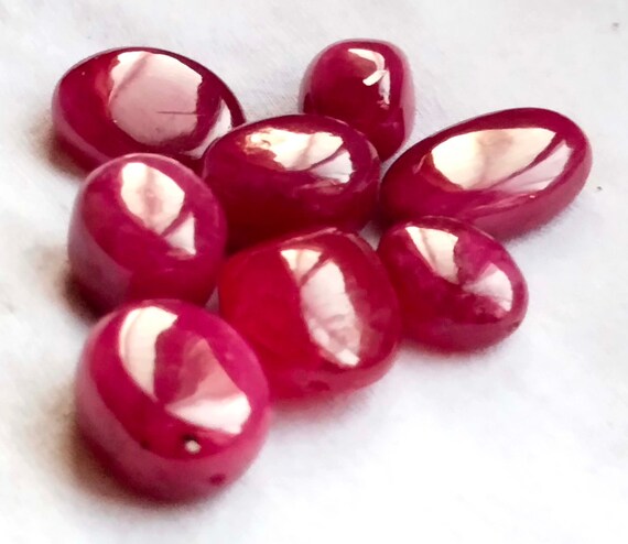 Bangkok GF Ruby Mani Tumble Mix Lot Fine Quality 8 Pieces Lot - Etsy