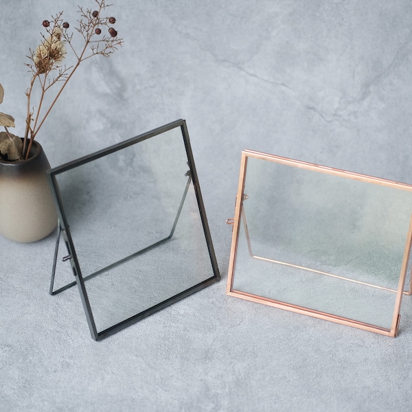 Double Glass Frame - Etsy