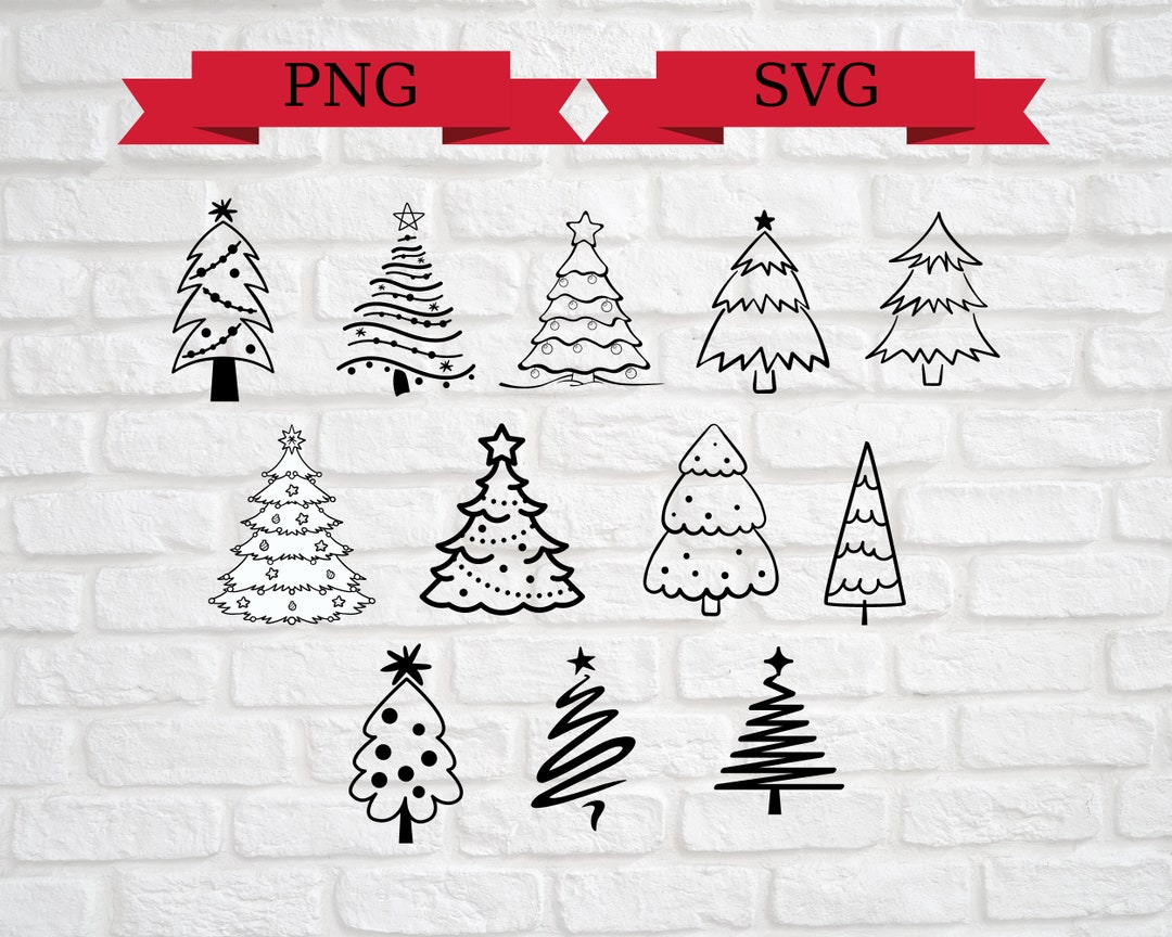 Christmas Tree Svg Bundle, Christmas Svg, Christmas Tree Svg, Christmas ...