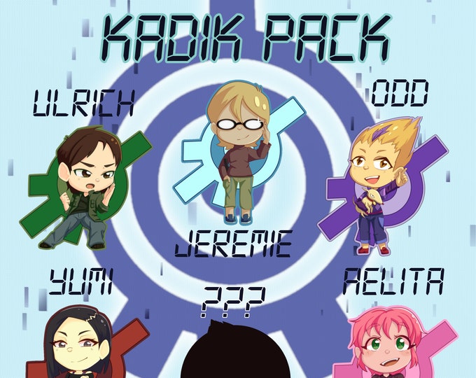Code Lyoko: Kadik Pack - Etsy