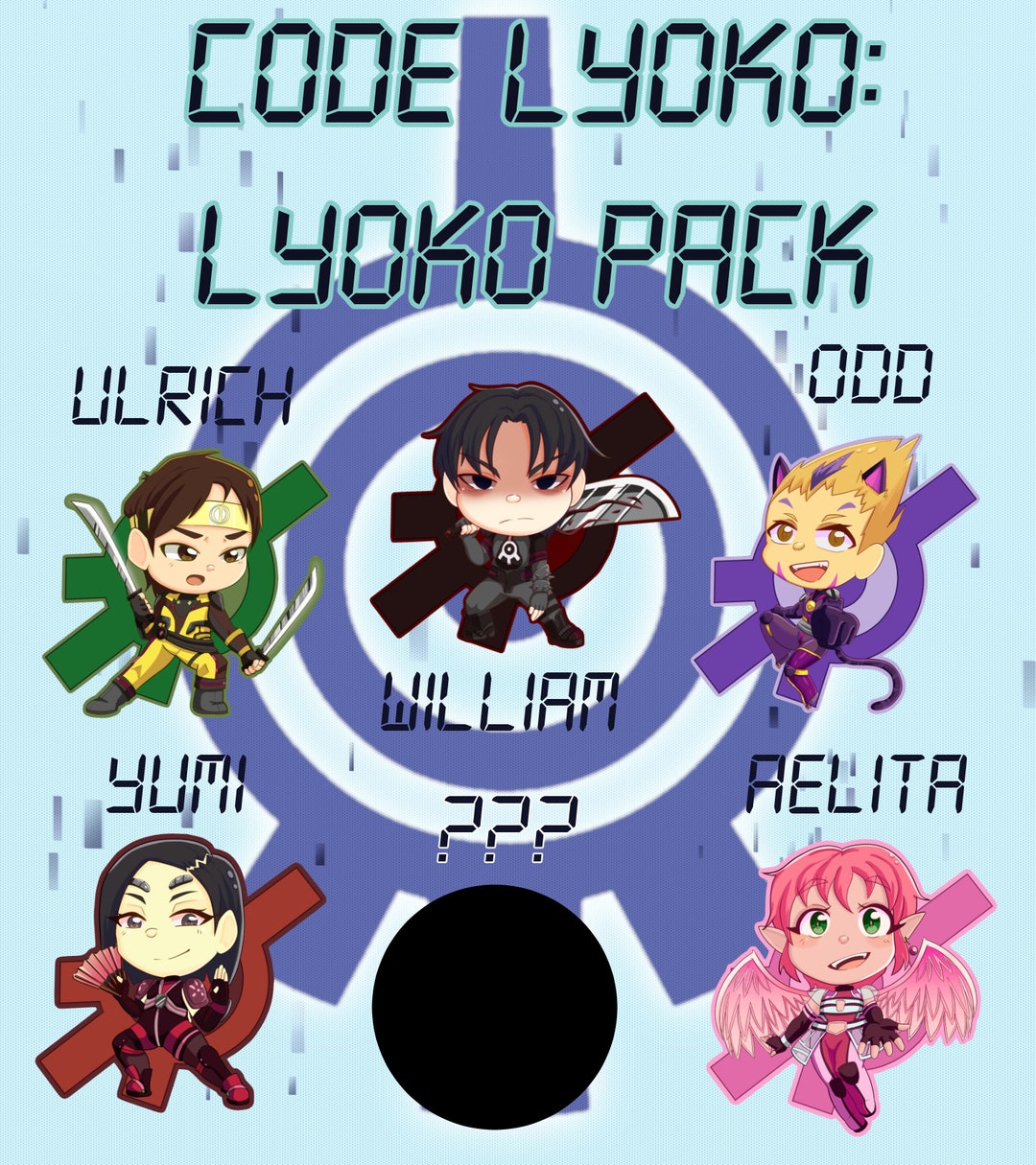 Code Lyoko: Lyoko Pack - Etsy