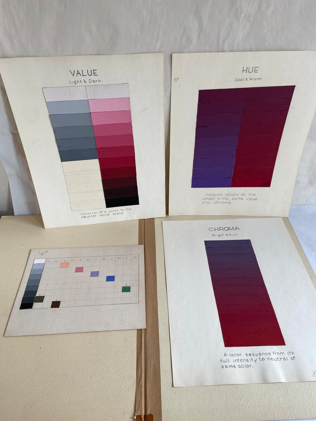 Custom Artist Color Match Sample Folio Set by Jetta Evelyn - Etsy
