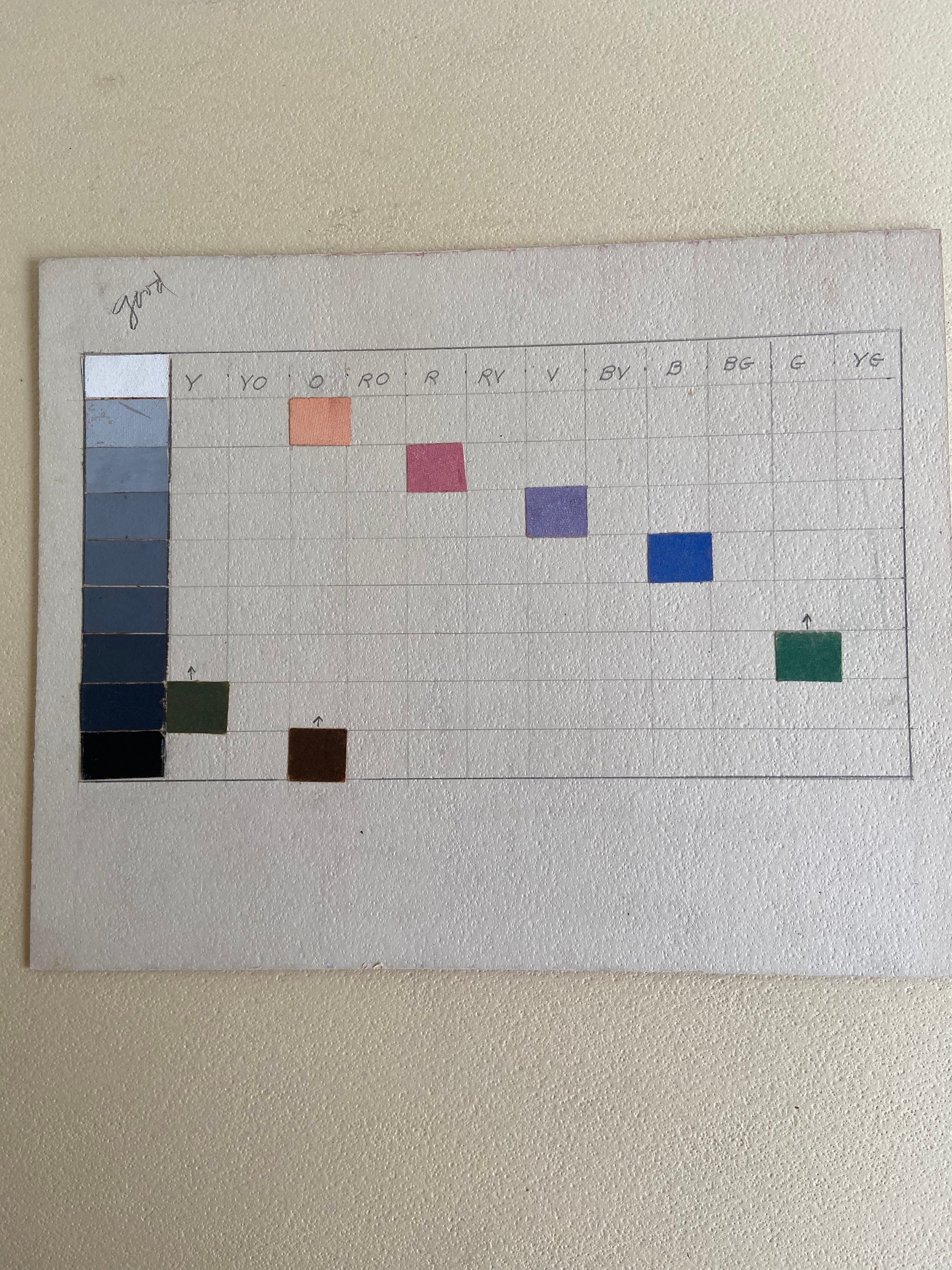 Custom Artist Color Match Sample Folio Set by Jetta Evelyn - Etsy