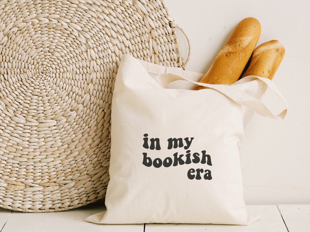 In My Bookish Era, Bookish Era, Bookish Tote Bag, Book Lovers Tote ...