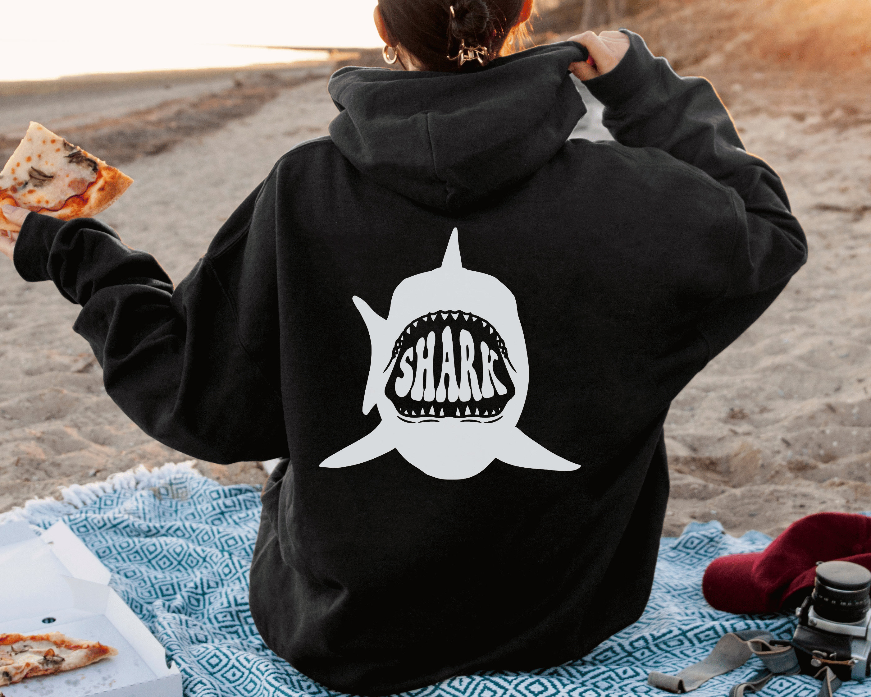 Shark Hoodie, Shark Shirt, Shark Jaw Hoodie, Shark Sweatshirt, Shark ...