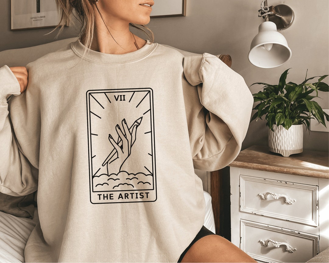 Artist Shirt, Artist Sweatshirt, Artist T-shirt, the Artist Tarot Card ...