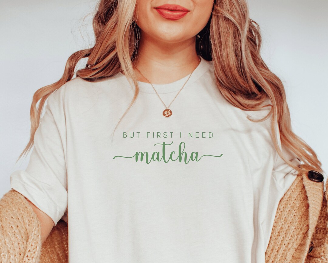 Camisa Matcha Regalo Matcha Camiseta Matcha Regalo amante - Etsy España