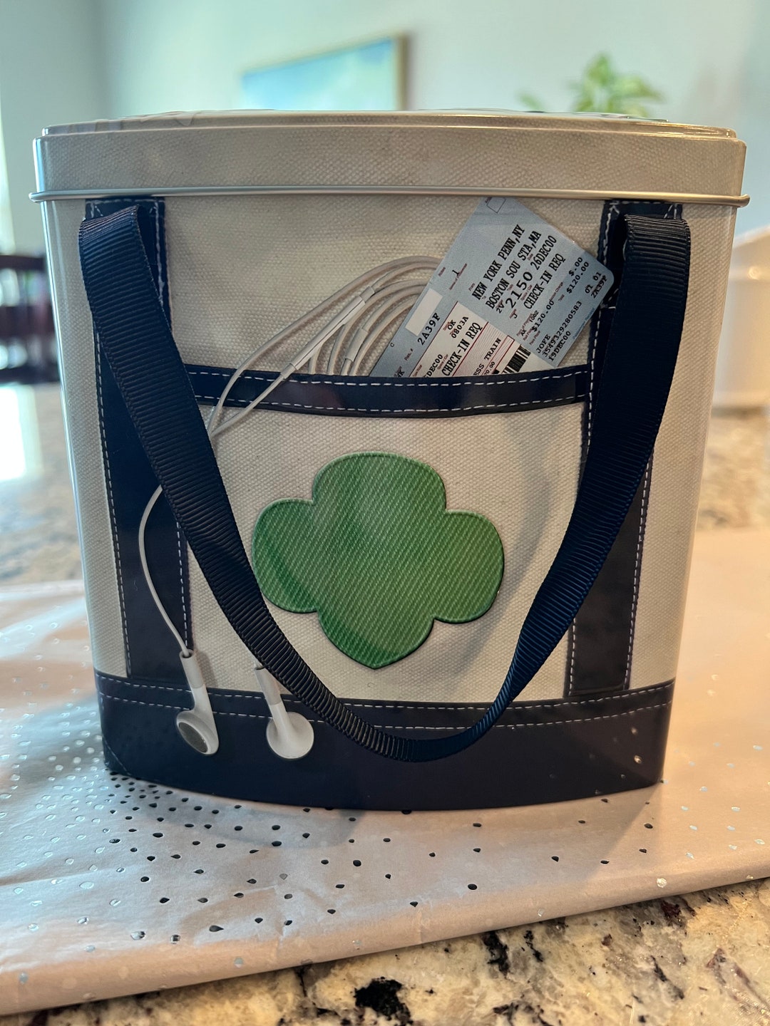 Vintage Girl Scouts Going Places Tin - Etsy