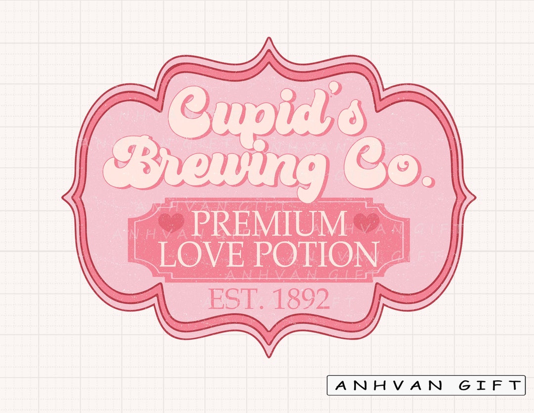 Cupid's Brewing Co Png, Cupid Png, Cupid's Sign Png, Love Potions ...