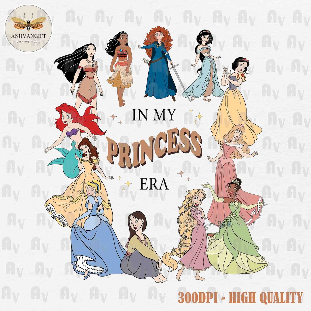 In My Princess Era SVG, Family Trip Svg, Best Day Ever Svg, Princess ...
