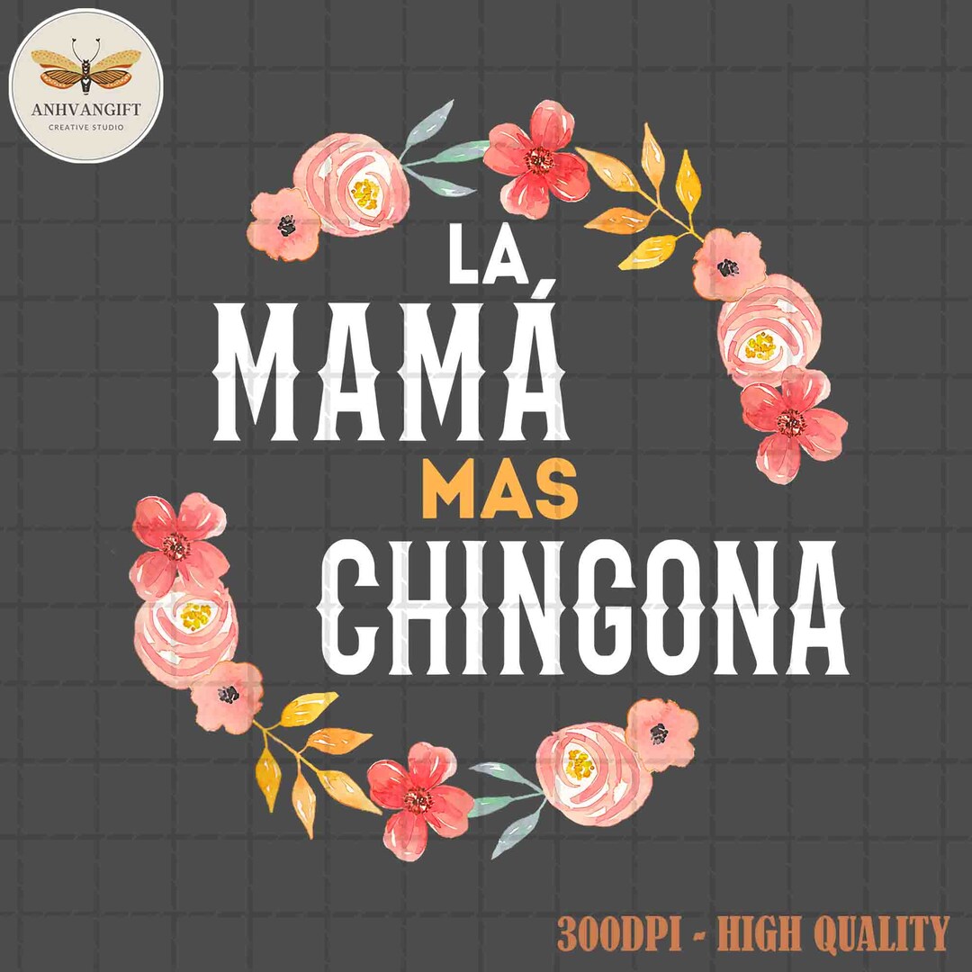 Mama Spanish PNG, Mother's Day Png, Mom Floral Arch Png, Mom Life Png ...