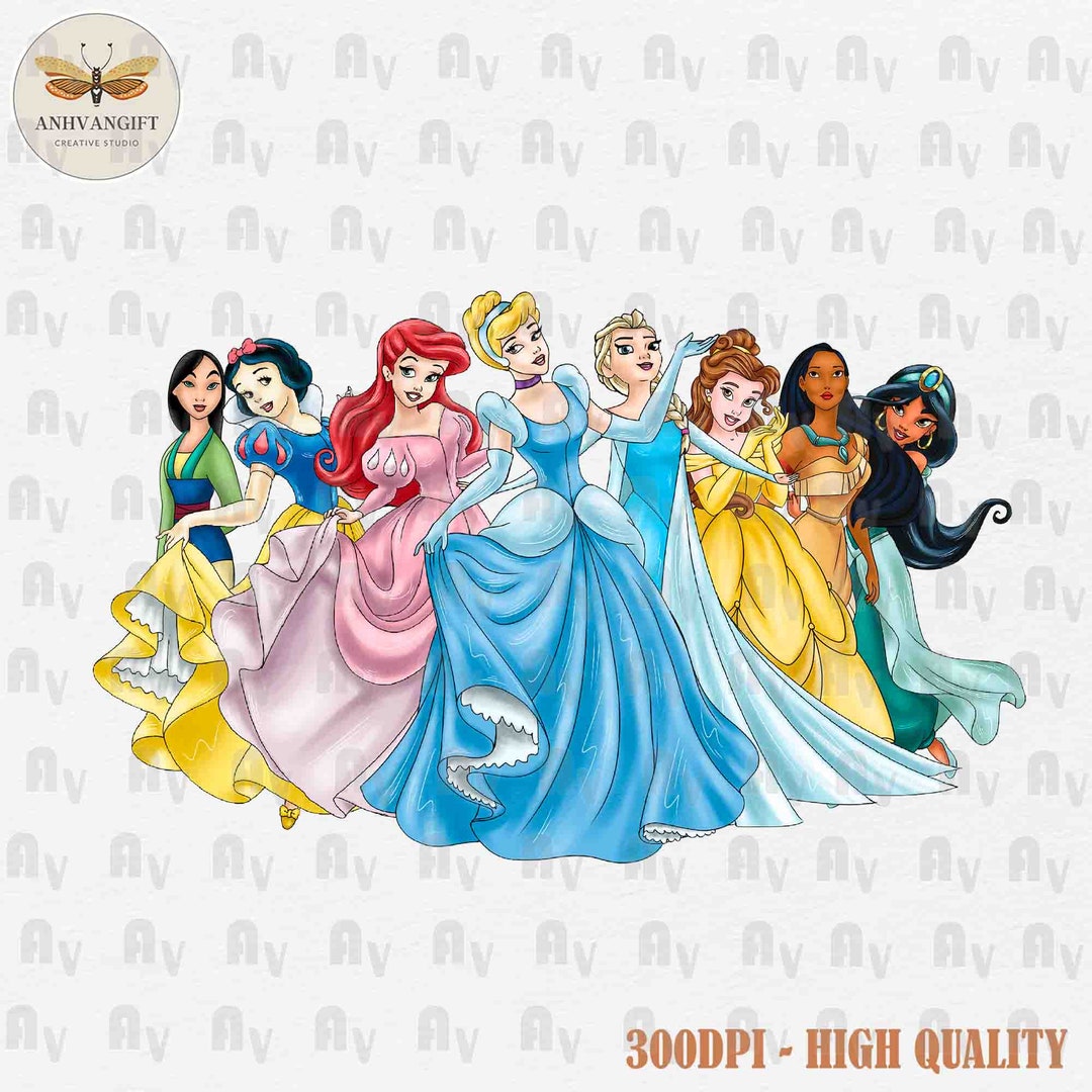 Princess Squad PNG, Family Vacation Png, Family Trip 2024 Png, Friends ...