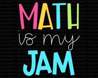 Math is My Jam - Etsy