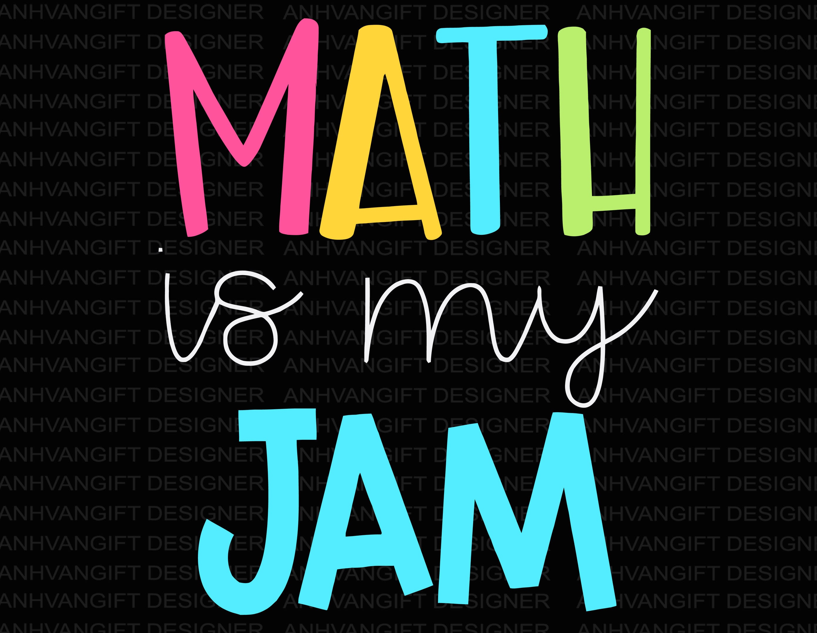 Math Is My Jam SVG Back To School Svg Math Teacher Svg - Etsy México