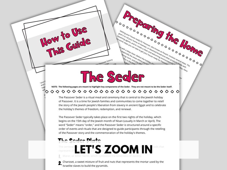 Family Guide to Celebrating Passover | Jewish Holiday | Pesach ...