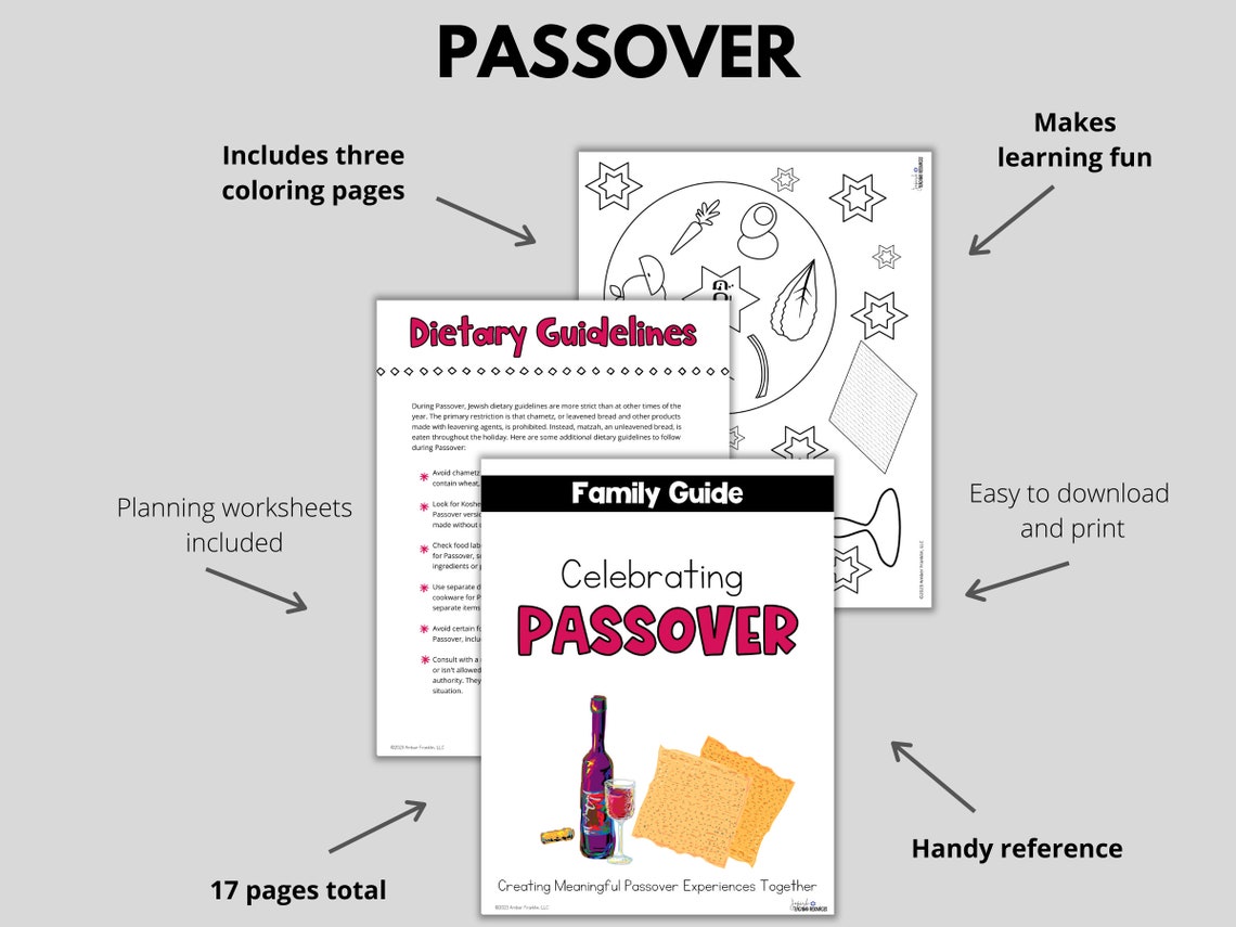 Family Guide to Celebrating Passover | Jewish Holiday | Pesach ...