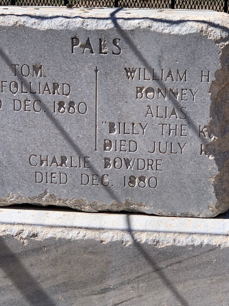 Cemetery Dirt From the Billy the Kids Grave at Old Fort Sumner ...