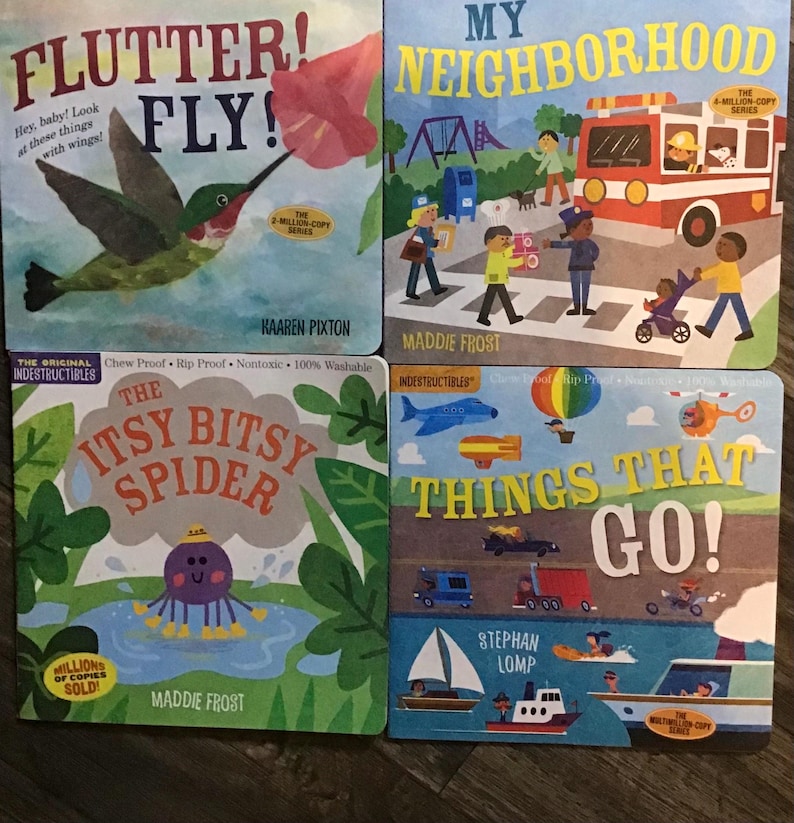 Indestructible Childrens Books - Etsy