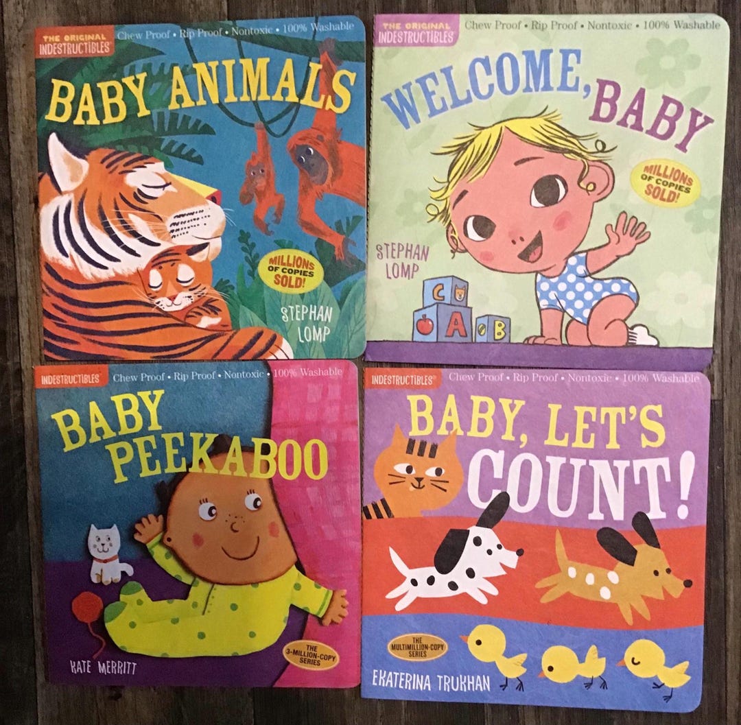 Indestructible Children’s Books - Etsy