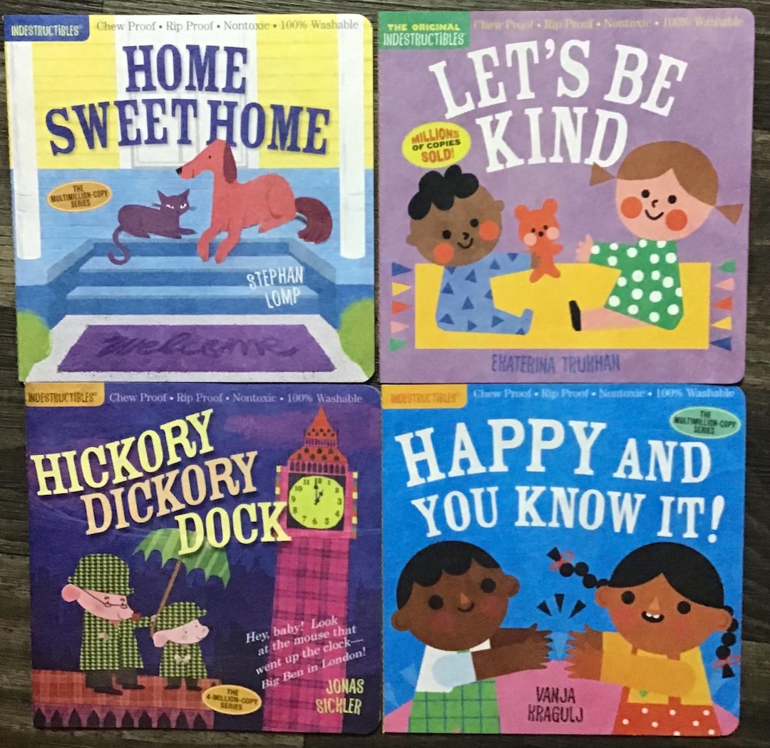 Indestructible Children’s Books - Etsy