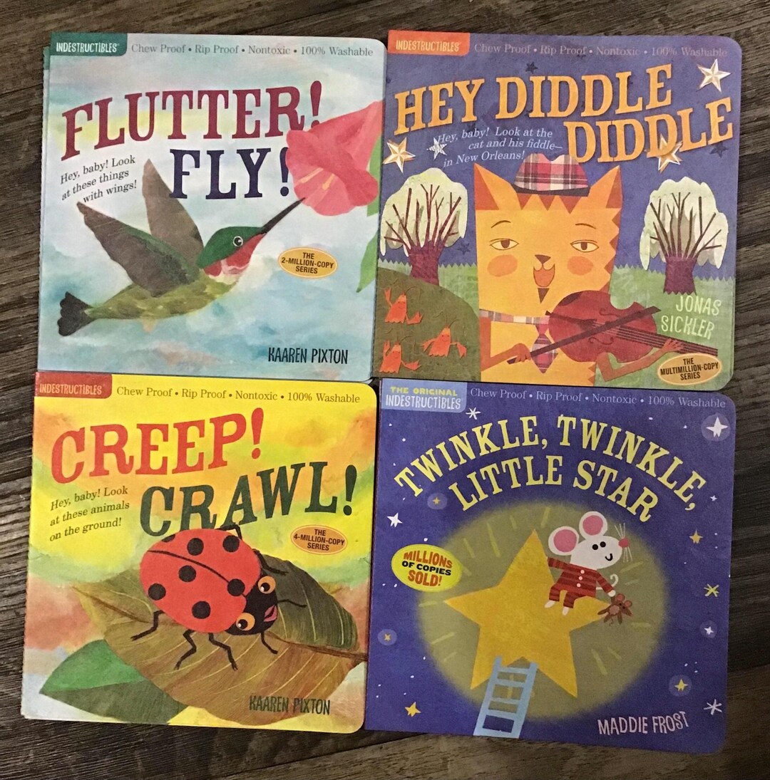 Indestructible Children’s Books - Etsy