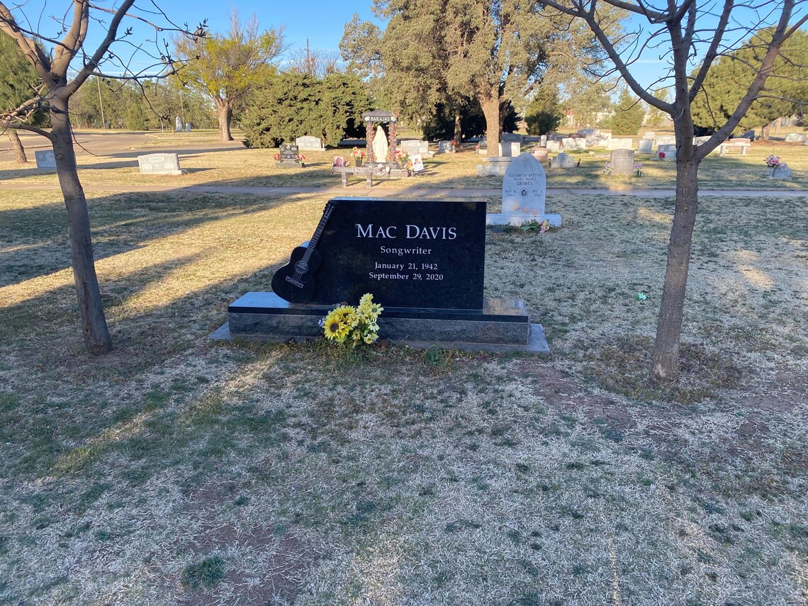 Mac Davis Cemetery Dirt - Etsy