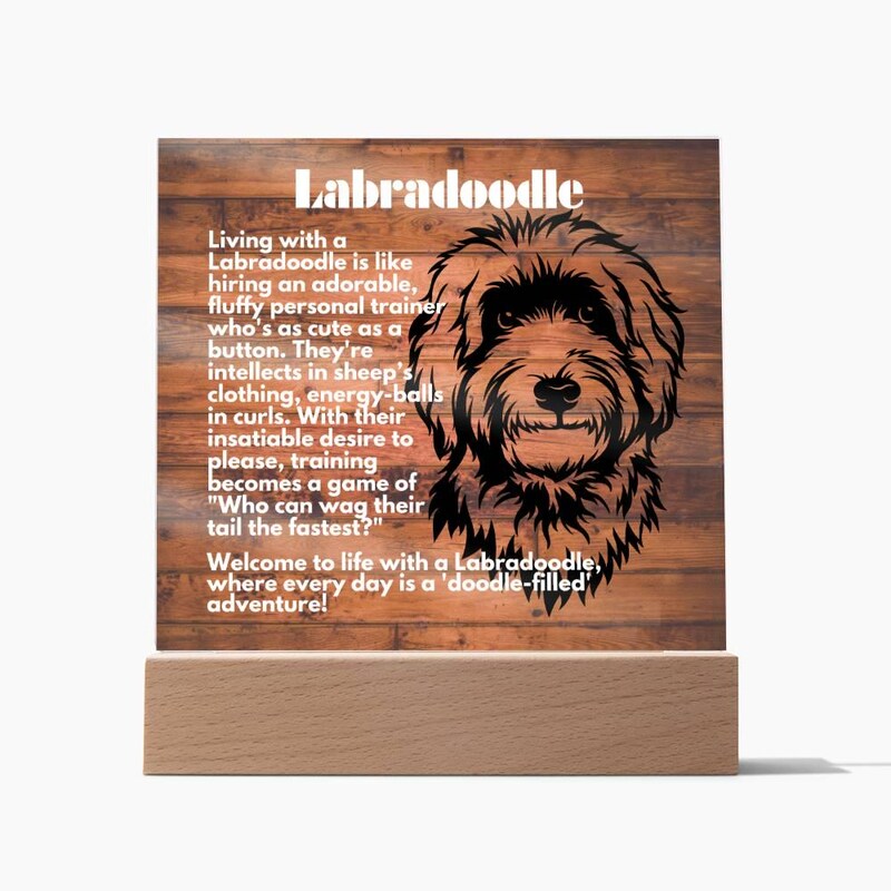Goldendoodle Lamp - Etsy