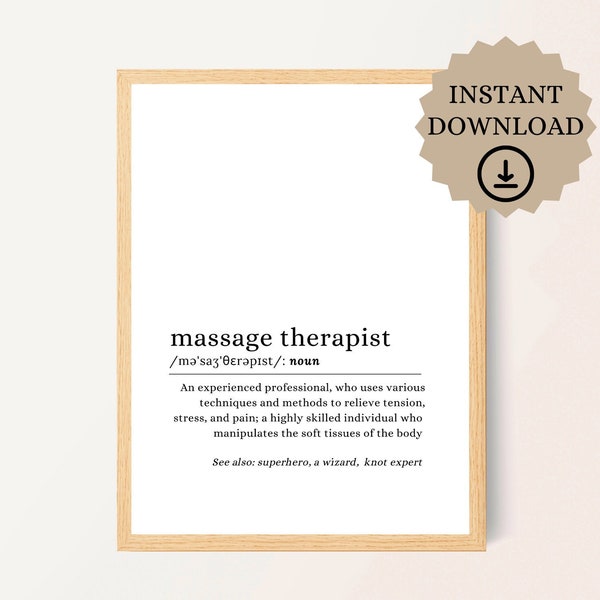Massage Therapy Sign - Etsy