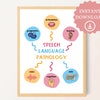 Soft Boho Speech Therapy Classroom and Office Decor, SLP Classroom and ...