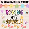 Speech Therapy Fall Decor Bulletin Board, Halloween Speech Bulletin ...
