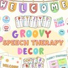 Soft Boho Speech Therapy Classroom and Office Decor, SLP Classroom and ...
