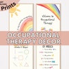 Occupational Therapy Poster | Occupational Therapy Gifts | OT Decor ...