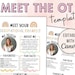 Meet the Occupational Therapist, Meet the OT Template, Canva Editable ...
