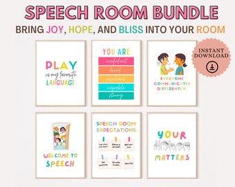 Fall Speech Bulletin Board Bundle Fall Speech Bulletin Kit - Etsy