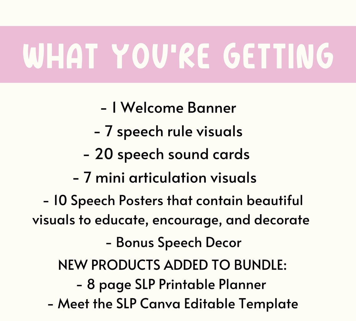 Ultimate Soft Boho Speech Therapy Bundle, Speech Resources, SLP ...