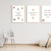 Boho Speech Decor, Set of 3, Speech Therapy Room Decor, Speech ...