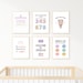Pastel Speech Therapy Decor, Set of 6, Speech Classroom Decor, Speech ...
