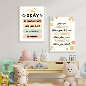 Pastel Rainbow Speech Poster Bundle, Speech and Language Poster Bundle ...