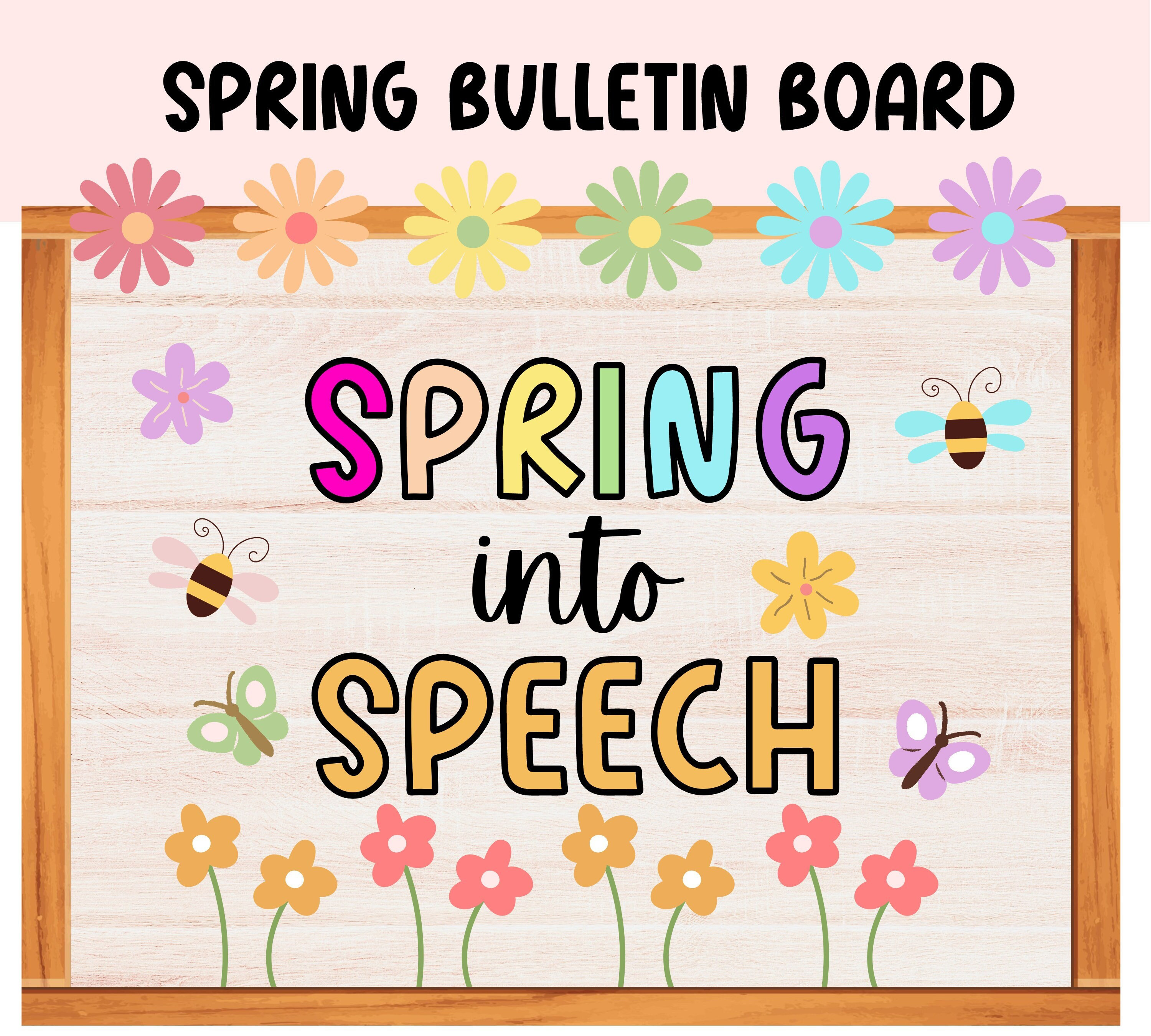 Speech Therapy Bulletin Board