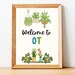 Welcome to OT Poster, Plant Themed Occupational Therapy, Occupational ...