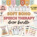 Soft Boho Speech Therapy Classroom and Office Decor, SLP Classroom and ...