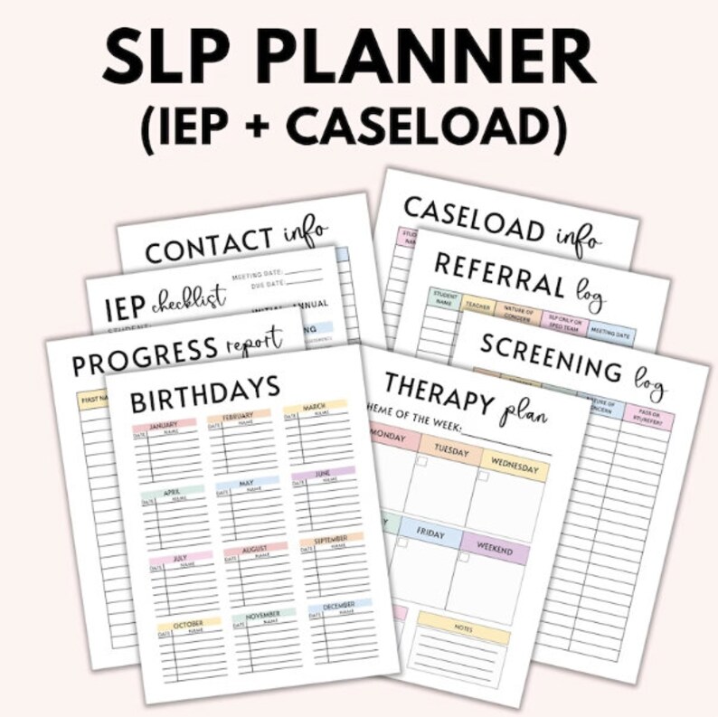 Ultimate Boho Plants Speech Bundle, SLP Planner, Meet the SLP Canva ...